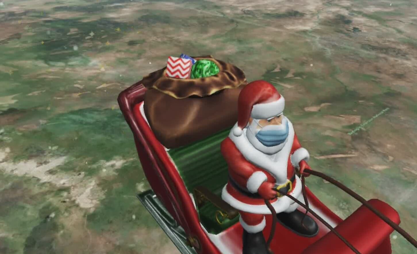 Sigue los pasos de Santa EN VIVO